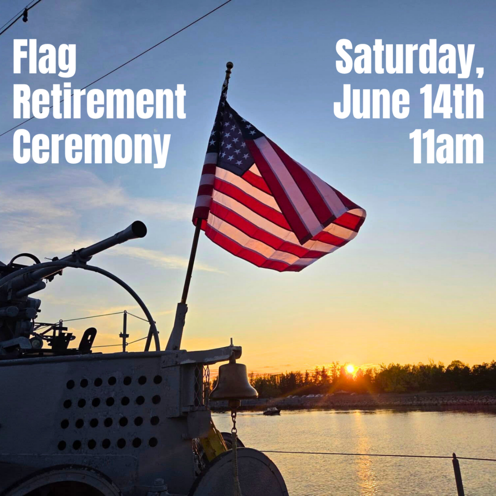 Flag Retirement Ceremony - USS Silversides Museum