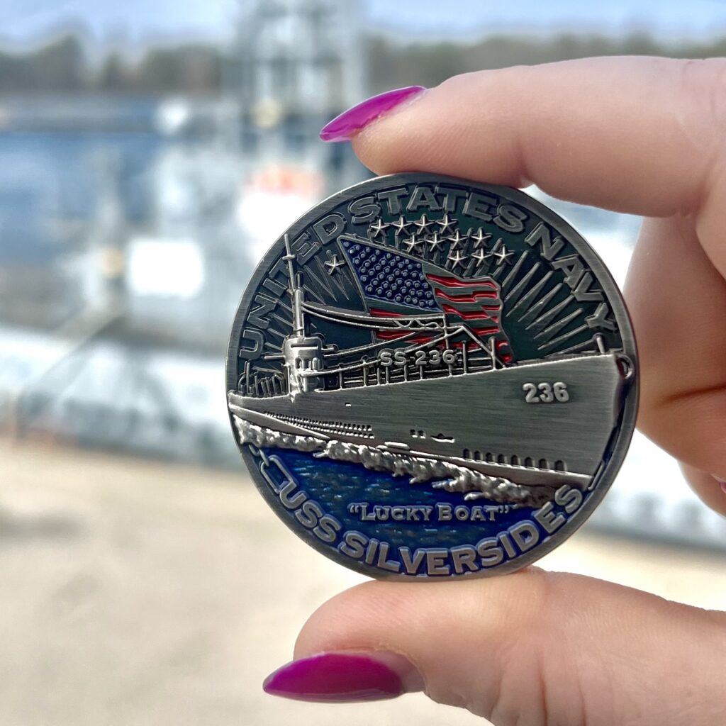 USS Silversides Challenge Coin - USS Silversides Museum